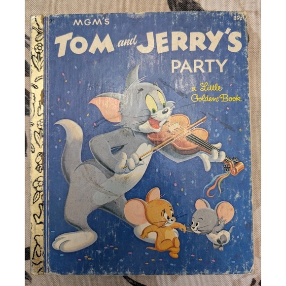 Small Pets | Vintage Little Golden Books Lot Of 7 Scarry Tom Jerry ...